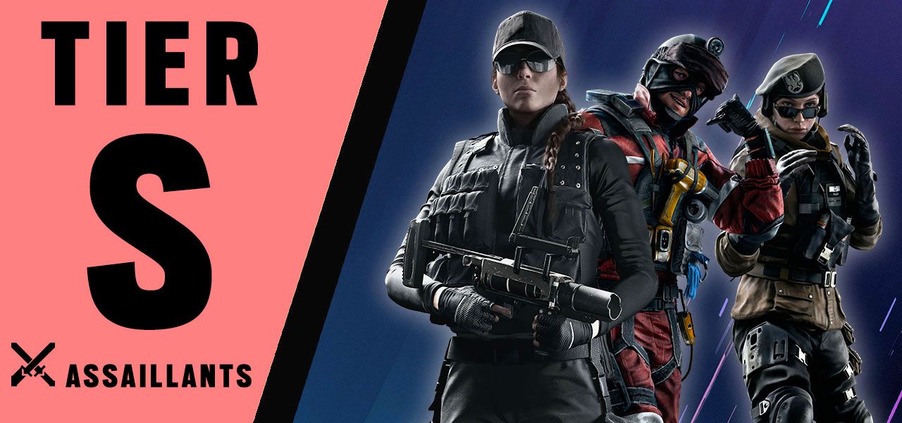 Les meilleurs Agents de Tom Clancy’s Rainbow Six Siege | Tier List A7S1 ...