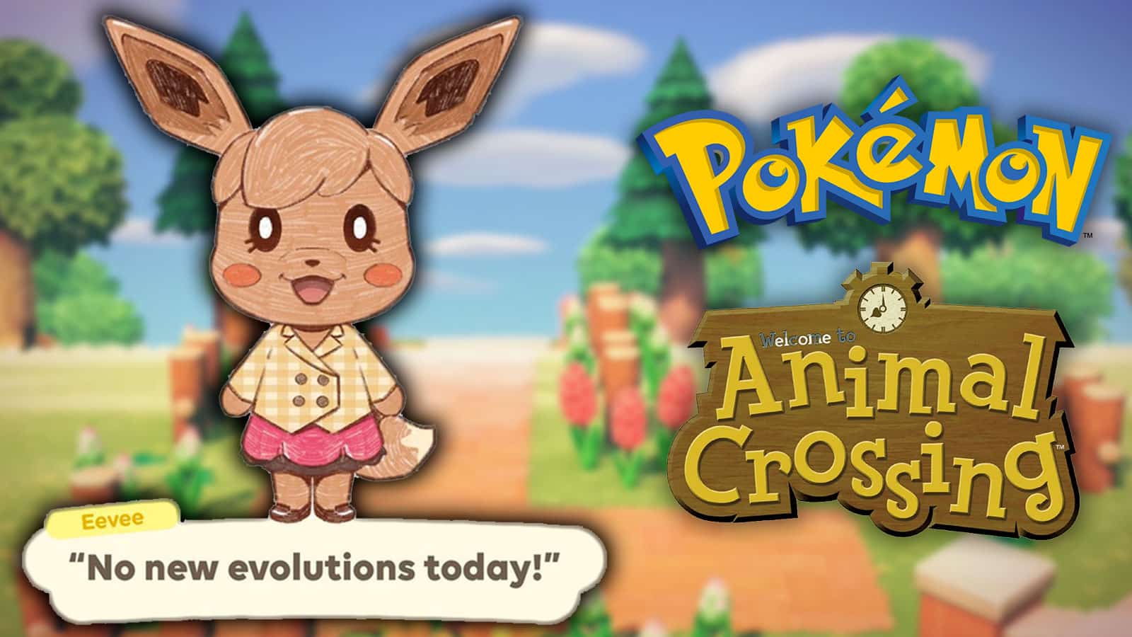 Des Pokémon dans Animal Crossing ? Le crossover imaginé par cet artiste ...